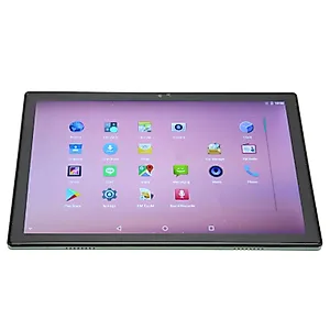 GLOGLOW Calling Tablet, 10in Tablet for Android 11 100‑240V 8 Cores CPU for Entertainment (US Plug)