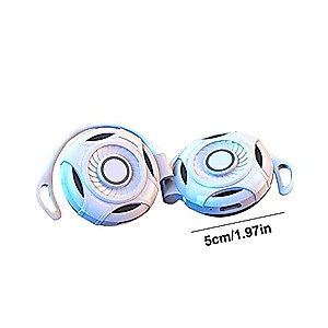 Jiajaja Hanging Ear Comfortable Touch Control Wireless Bluetooth Headphones Game Music Low Delay Clear Call Sports Ear Mounted Hands Free Headset (White)