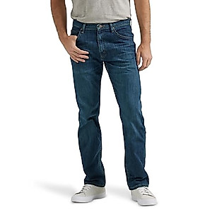 Wrangler Authentics Men's Classic 5-Pocket Regular Fit Jean, Twilight Flex, 30W x 36L
