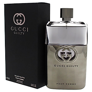 Gucci Guilty Eau Pour Homme Eau de Toilette Spray for Men, 5 ounces