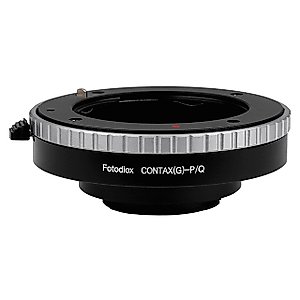 Fotodiox Lens Mount Adapter, Contax G Lens to Pentax Q-Series Camera, fits Pentax Q Mirrorless Cameras