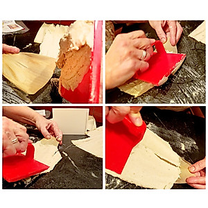 Tamales Masa Spreader, 2 Pack, Can be white, red, black or green