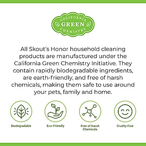Skout's Honor Odor Eliminator - Plant-Powered Deodorizer for Offensive Pet Odors, Destroys Molecules On Contact - Biodegradable, Eco-Friendly, No Residue, 35 oz