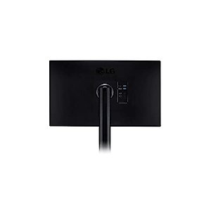 LG 27” 27BN88Q-B Ergo IPS QHD Monitor (2560x1440) with Ergonomic Stand & C-Clamp, USB Type-C™, DCI-P3 95% (Typ.), HDR10 and AMD FreeSync™