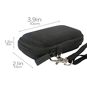 Hard Travel Case replacement for WD My Passport SSD Portable Storage 1TB 2TB 3TB 4TB by co2CREA (Size 2)