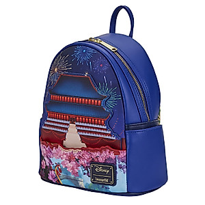 Loungefly Disney Mulan Castle Light Up Mini Backpack Mulan One Size