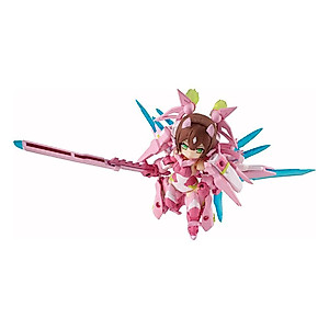 Megahouse Desktop Army Megami Device Asra Series (Cherry Blossom Oni, Aoi) Box of 4, Multiple Colors (MH83138)