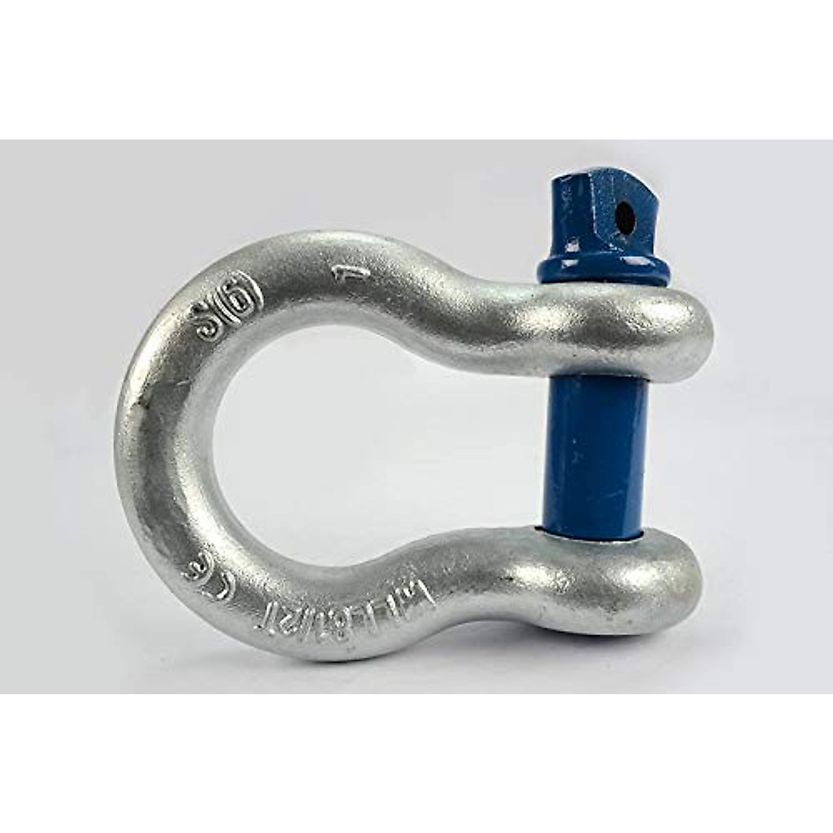 TEMCo 1" x 8.5 Ton D Ring Bow Shackle with Screw Pin Clevis (Rigging/Towing/Off Road) 1 Lot