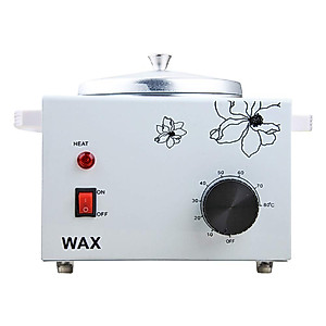 iMeshbean® Adjustable Wax Warmer Parrafin Heater Hair Removal Kit, Easy to Use and Fast to Warm Up (Single Pot Wax Heater)