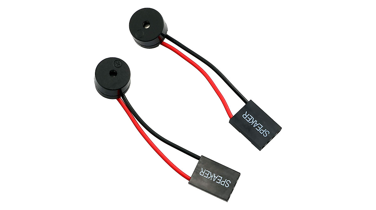 RuiLing 2-Pack PC Motherboard Mini Plug Speaker Desktop Computer Case ...