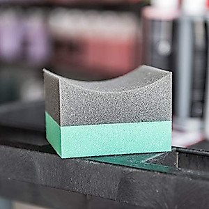 Tire Dressing Applicator Double Wide Curved Foam Sponge (12 Pack)