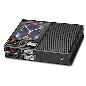 Designer Skin Sticker for the Xbox One Console With Two Wireless Controller Decals Flux
