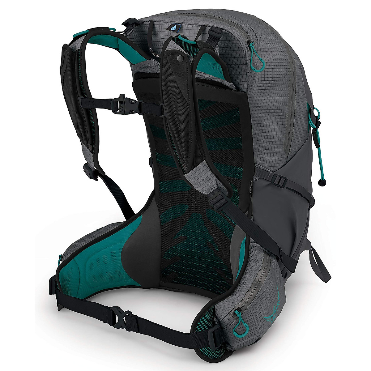 Osprey Tempest Pro 18L Women's Hiking Backpack, Titanium, Medium/Large