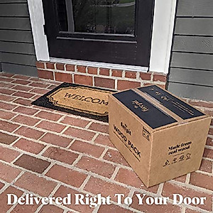 TIKI Brand Wood Packs - 4-Pack, Wood Pellets For Smokeless Outdoor Fire Pits, Wood Fuel Pellets, Easy Instant Fire For 30+ Minute Burn, 17 x 11.5 x 3.5 Inches