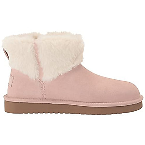 Koolaburra by UGG Women's Aubrei Mini Fashion Boot, Peach Whip, 12