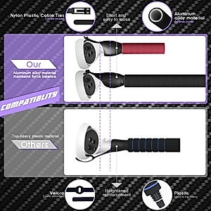 (1 + 1) Ermorgen Golf Clubs Compatible for Oculus Quest 2, Handles Controller Grips for Beat Saber, VR Extension Accessories for Enhanced Gaming Experience Meta Quest 2