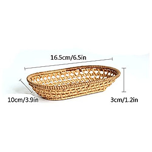 Serving Tray Braided Tray Oval Hand Braided Tray Serving Tray Coffee Table Tray Breakfast Fast Food Appetizer Serving Party Tray