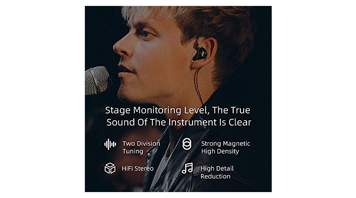 KZ EDX Wired Headset in Ear Entry Level HiFi Headset 3.5mm Detachable ...