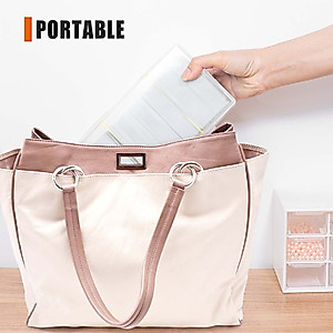 400 Count Plastic Trading Card Storage Box with Dividers, Baseball Card Storage Box, Sports Cards Holder Organizer - 1 PACK