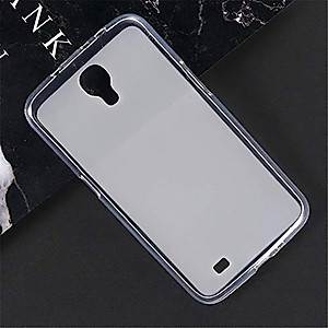 Samsung Galaxy Mega 6.3 I9200 Case, Scratch Resistant Soft TPU Back Cover Shockproof Silicone Gel Rubber Bumper Full-Body Protective Case Cover for Samsung Galaxy Mega 6.3 I9200 (White)