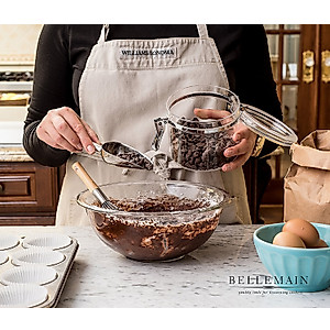 Bellemain 4 Piece Airtight Acrylic Canister Set, Food Storage Container