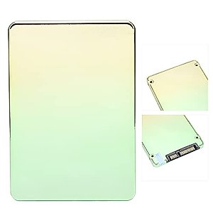 Yunir Solid State Disk, 2.5in SATA 3.0 Interface Portable SSD, High Speed SSD Storage Device with Fashionable Color Fit for Computer Desktop(60GB)