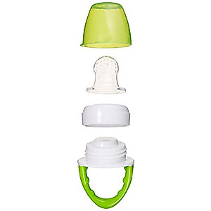 Amazon Brand - Mama Bear Silicone Feeder (Pack of 2)