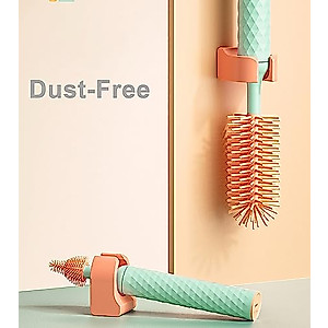 vljsfkh Bottlespark Bottle Cleaner, Bottle Spark Cleaner, Electric Baby Bottle Cleaner, Automatic Bottle Cleaner Brush Bottle Soap, 360 Rotation, Soft, Waterproof, Wall Hanging, USB Charging