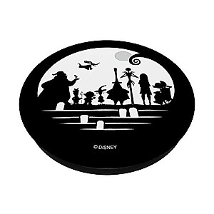 Disney The Nightmare Before Christmas Character Silhouette PopSockets PopGrip: Swappable Grip for Phones & Tablets