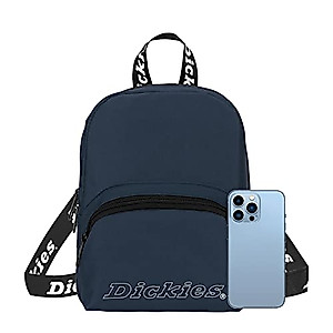 Dickies Cute Mini Backpack For Girls, Small Backpack Purse For Women, Kids Travel Shoulder Bag (Navy)