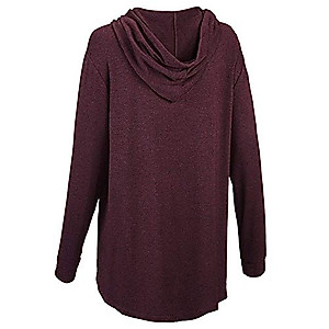Cabi Hype Burgundy Hoodie (l)