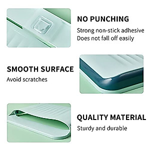 ESUDNT RV Shoe Storage Wall Mounted Shoe Rack Hanging Shoe Organizer Hanger for Door, Camper,5th wheel, Trailer (2 Pack, Creamy-white, Double Layer)