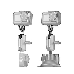 FANAUE GB-01 Action Camera Universal Ball Adapter Interface 1" Ball Assembly,Compatible with GOPRO Hero 9/10/11 and Other Brands of Action Cameras