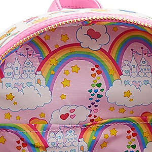 Loungefly Care Bears Stare Rainbow Womens Double Strap Shoulder Bag Purse