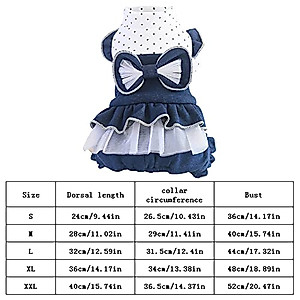 Pet Clothes Hangers for Small Dogs Dresses Thickening Four Legs Pet Clothing Princess Bow Denim Skirt