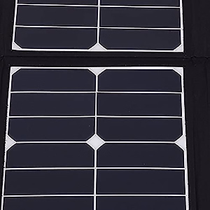 80W Solar Panel, Weather Resistance 18V DC Output Solar Panel Charger Kit Portable Charge Faster for Sunny Conditions
