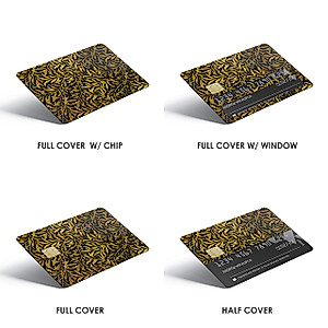 HK Studio Card Skin Sticker Game Console for EBT, Transportation, Key, Debit, Credit Card Skin - Covering Personalizing Bank Card - No Bubble, Slim, Waterproof, Digital-Printed