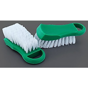 New Star Foodservice 34042 Cutting Board Brushes, 6" x 2.5" x 2", Multicolor, Set of 6