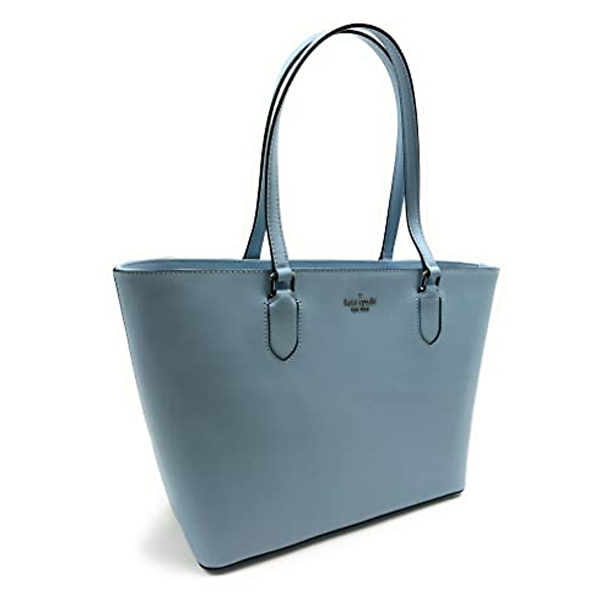 Kate Spade New York Laurel Way Medium Dally Saffiano Leather Tote (Ocean Fog)
