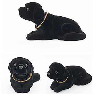 WJCCBJQXW Car Ornaments Nodding Dog Auto Dashboard Shaking Head Dog Car Styling Bobblehead Dog Toy Rocking Head Dog Car Accessories (Color : Chihuahua)
