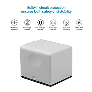 HSX 2-Pack 2440mAh Rechargeable Battery Compatible with Arlo Pro, Arlo Pro 2 Camera[7.2V/2440mAh/17.57Wh]