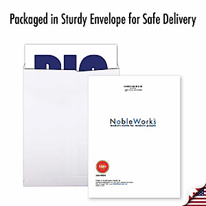 NobleWorks - 50th Big Funny Birthday Card (8.5 x 11 Inch) - Group Milestone Notecard for Year Old, Birthday Congrats - Welcome to AARP 50 J4869BDG