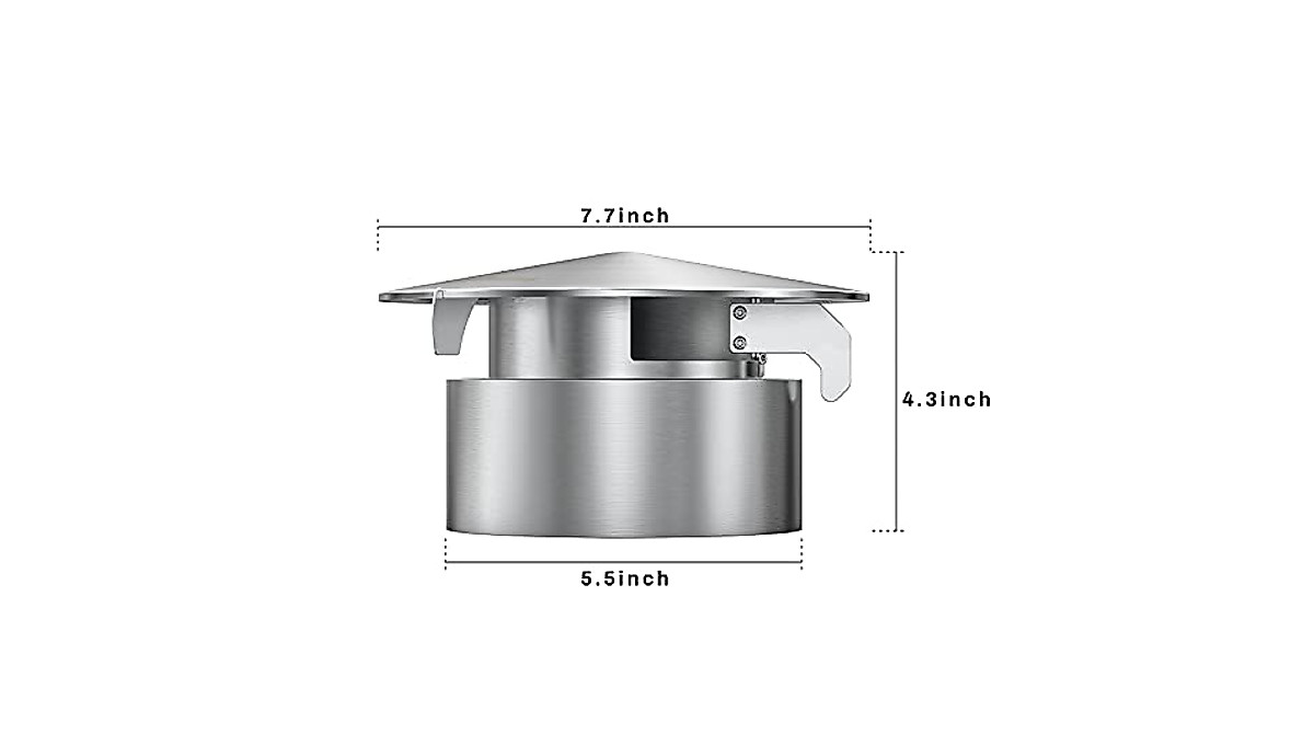 Skyflame Grill Chimney Cap for Big Green Egg
