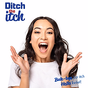 eosera® Ear Itch MD® - Ear Drops for Itchy Ears | Dry Ear Relief | Soothing Spray | Moisturizing Formula | Allergies, Eczema, Dermatitis, Psoriasis, Perimenopause, Menopause, Hearing Aids