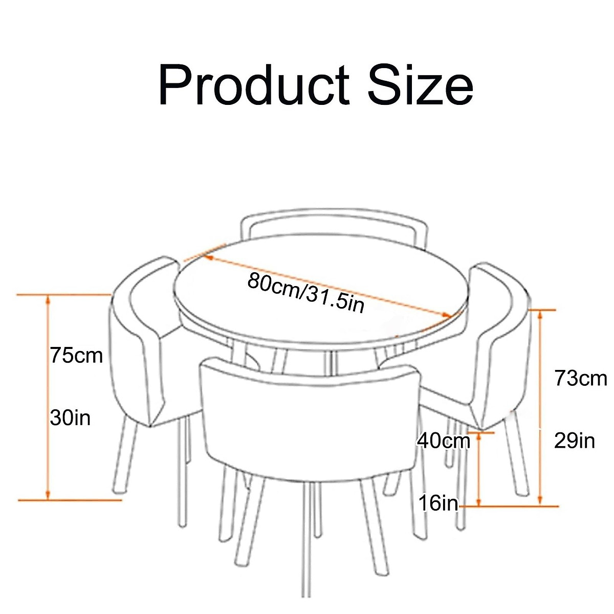 Office Reception Room Club Table, Round Negotiation Reception Tables And Chairs Combination, Home Living Room Kitchen Leisure Table, Rest Area Small Apartment Balcony Leisure Table And Chair ( Color :