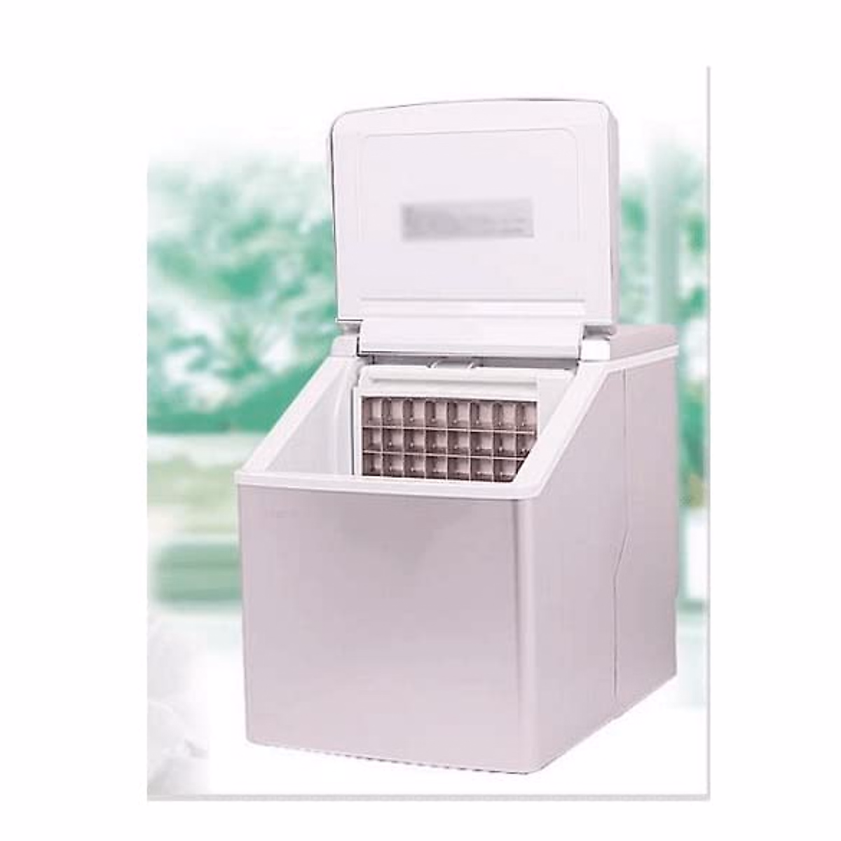 BybAgs ICES Ice Maker Household Portable Three Thickness Round Ice Makinghine Coffee Bar