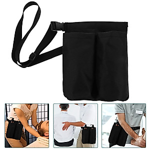 GLEAVI Masseur Fanny Pack Massage Bottle Message in a Bottle Kit Massage Oils Massage Bolster Bottle Pouch Portable Tool Kit Portable Massage Oil Bag Cuff Lotion