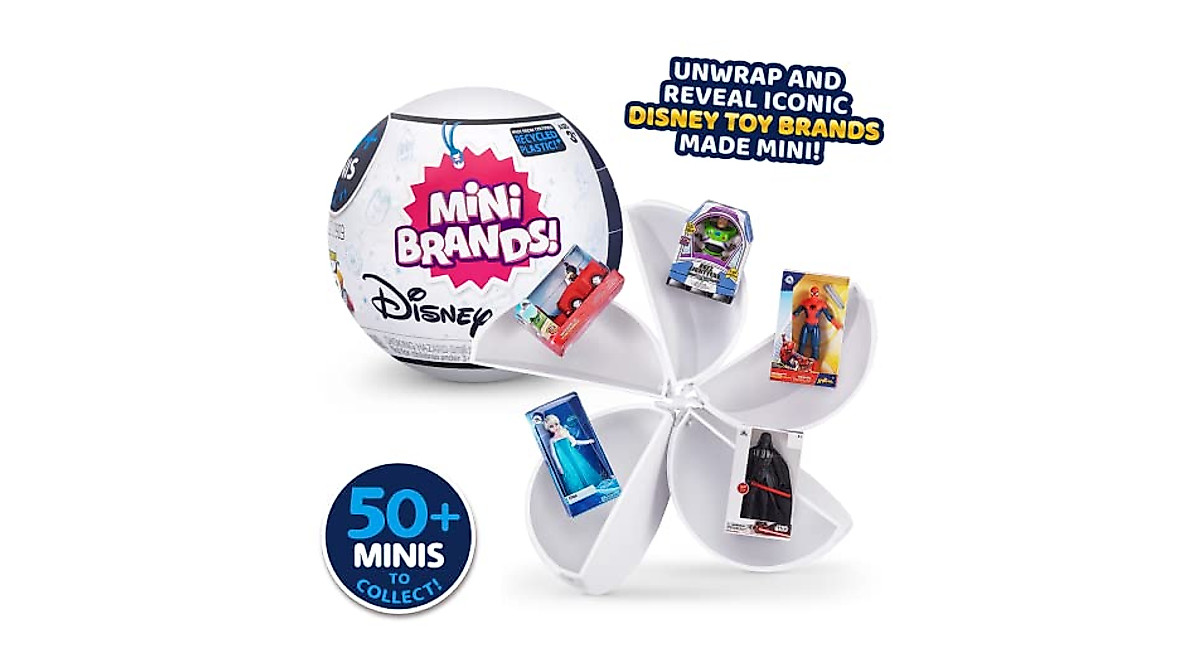 5 Surprise Disney Mini Brands Collectibles – Fun Stocking Stuffers & Gifts