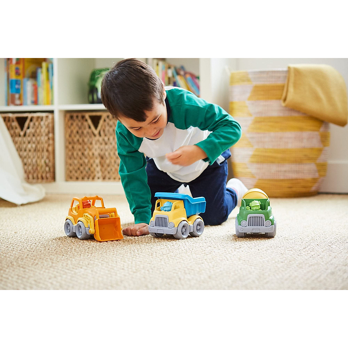 Green Toys Construction Vehicle - 3 Pack CB