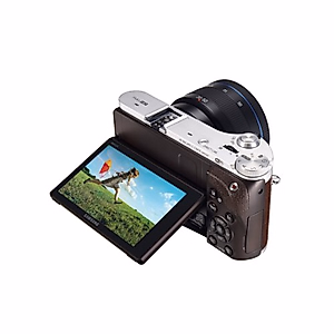 Samsung NX300 20.3MP CMOS Smart WiFi Mirrorless Digital Camera with 20-50mm Lens and 3.3" AMOLED Touch Screen (Brown)